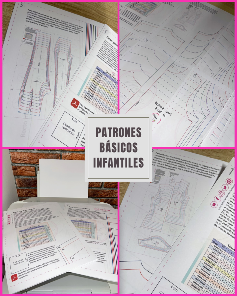 El Kit Esencial Infantil: 8 Tallas Base (Cuerpo, Manga y Pantalón ...